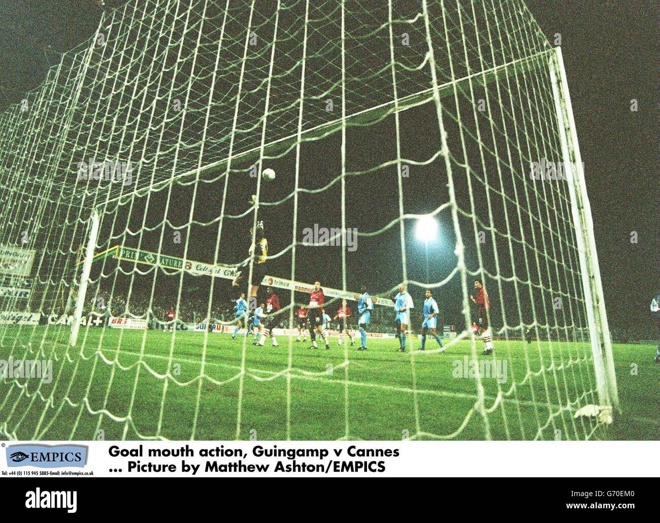 French Soccer - Guingamp v Cannes Stock Photo - Alamy