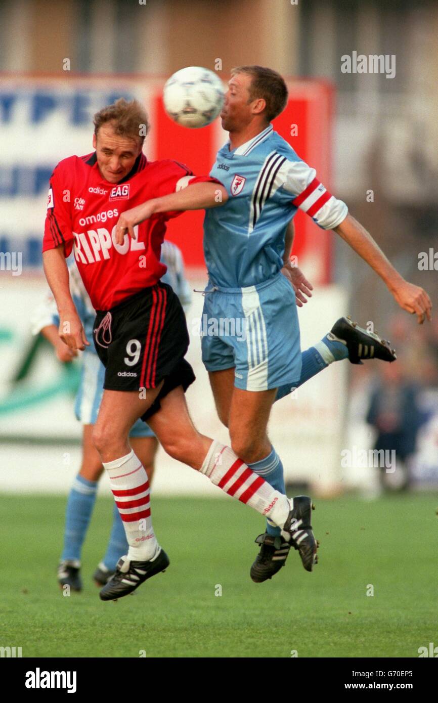 French Soccer - Guingamp v Cannes Stock Photo - Alamy