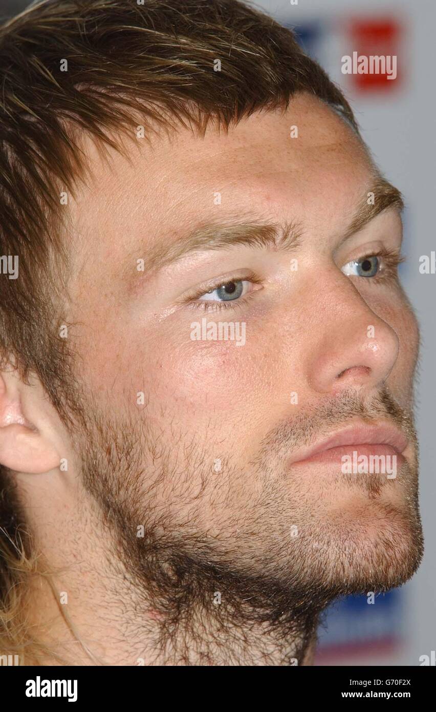 Millwall's Darren Ward during a press conference at the Den, London ...