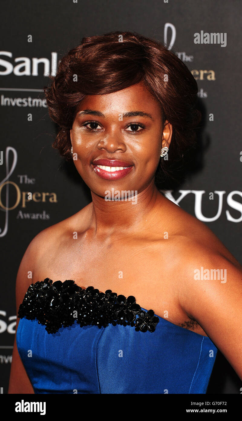 International Opera Awards 2014 - London. Pretty Yende attending the ...