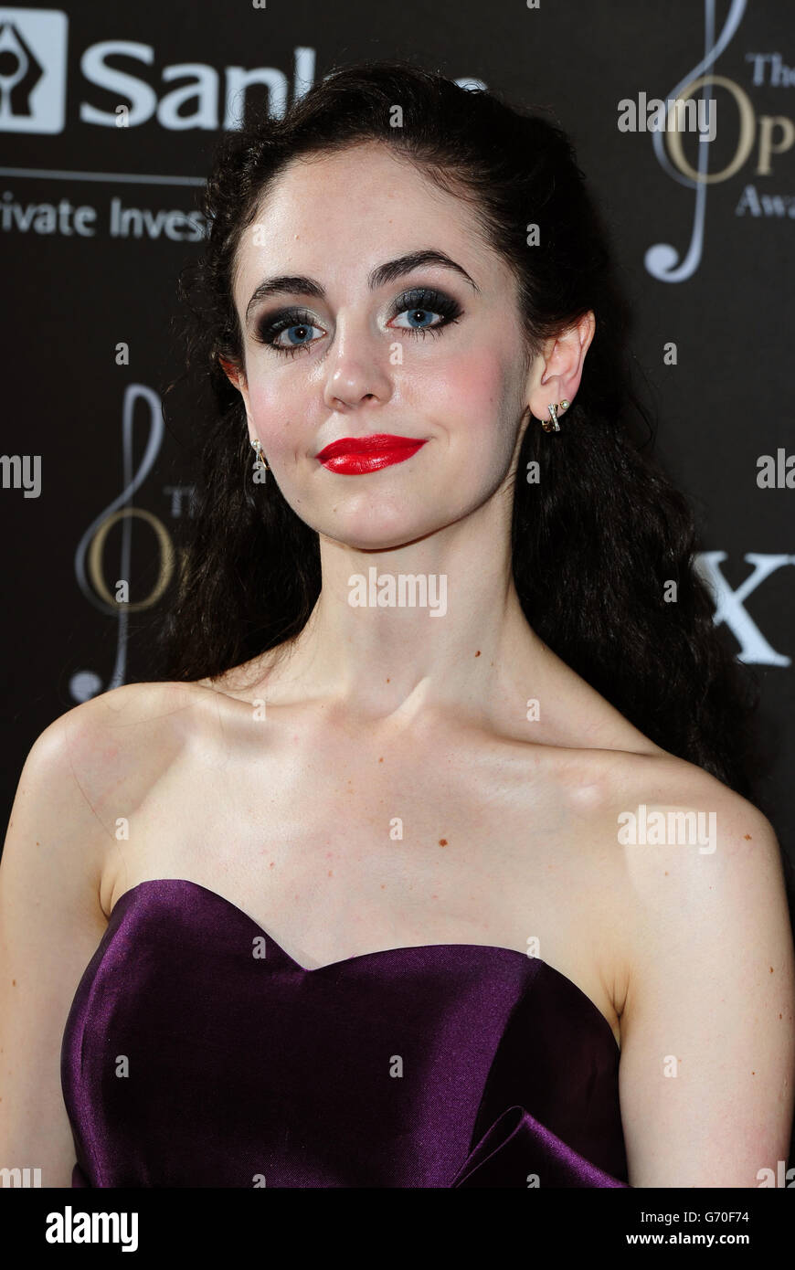 Phoebe Haines attending the International Opera Awards 2014 held at the ...