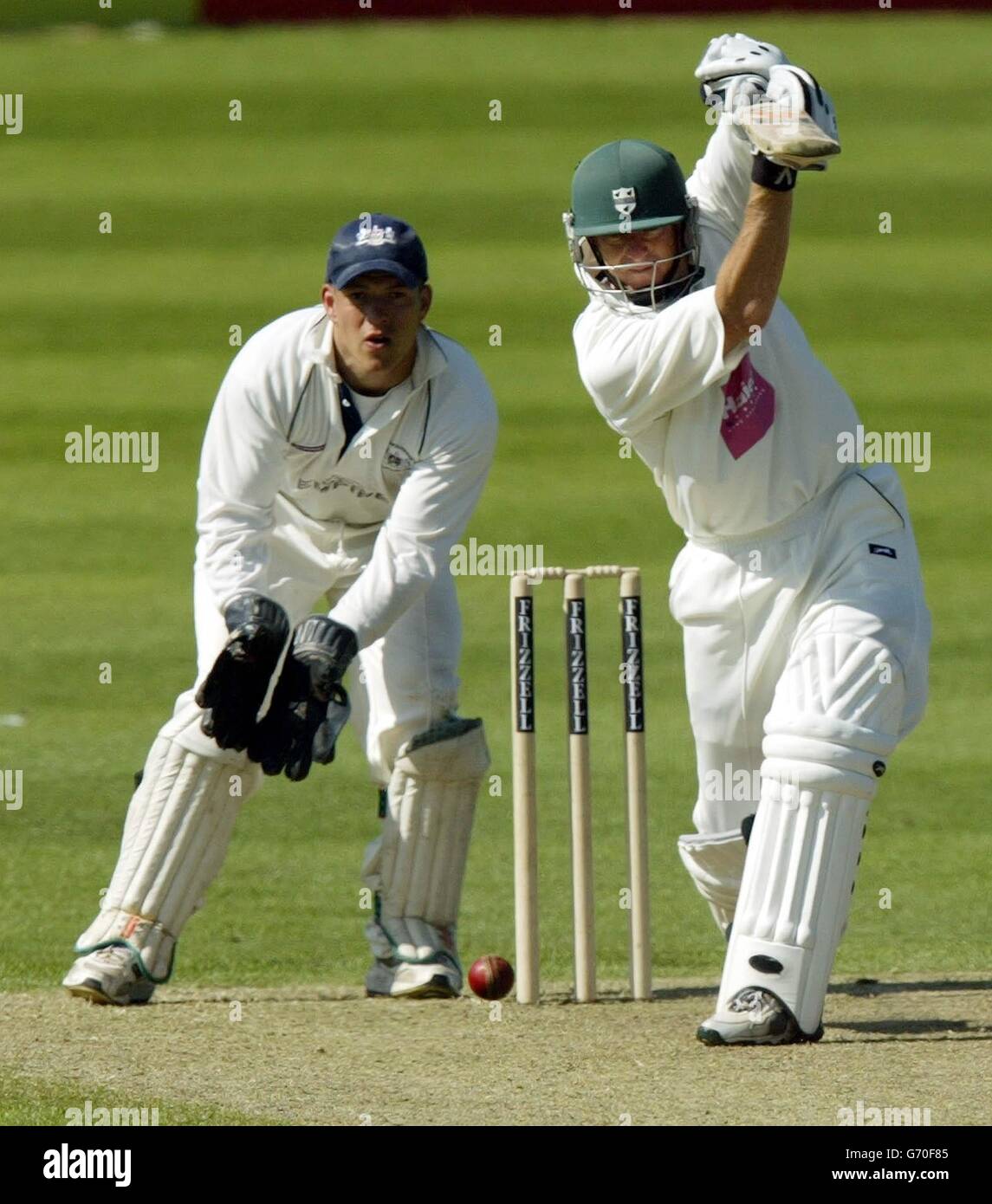 Sport cricket action batting ben smith hi-res stock photography and ...