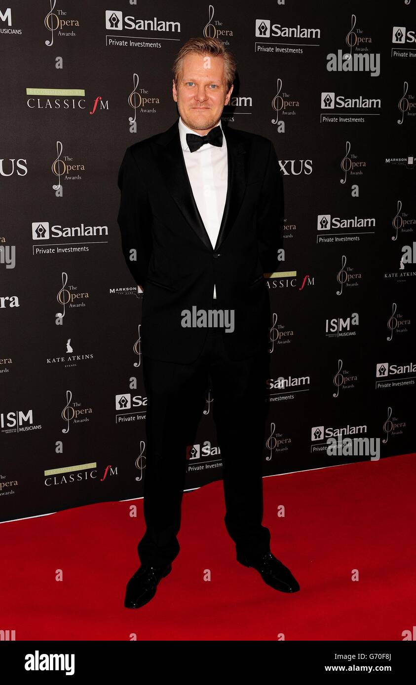Kasper Holten attending the International Opera Awards 2014 held at the ...