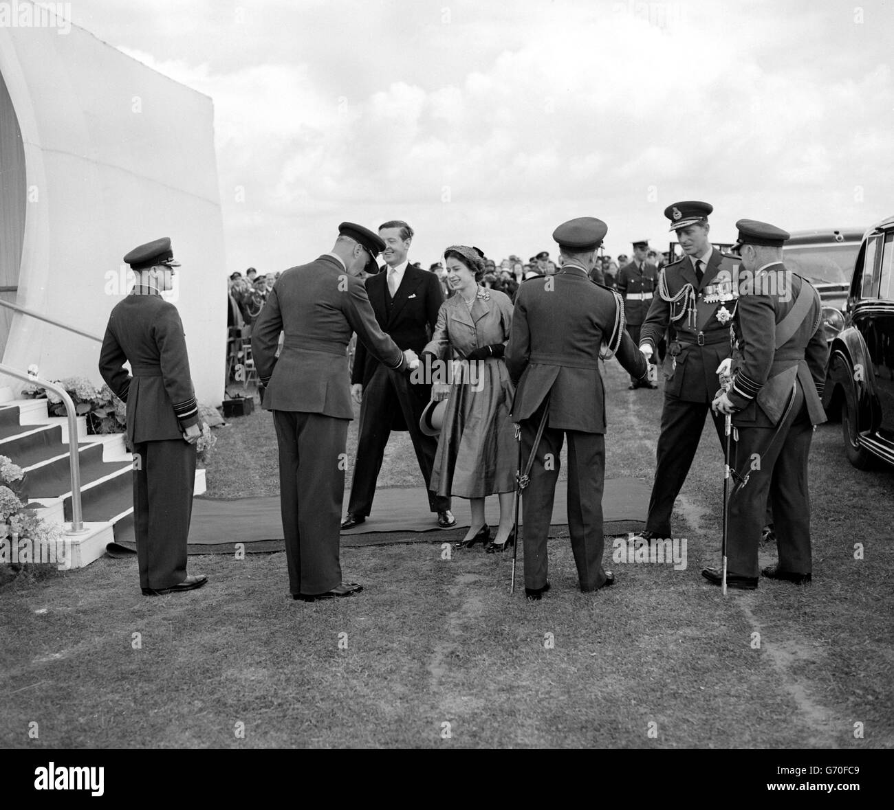 Aviation - Royal Air Force Coronation Review - Odiham Stock Photo - Alamy