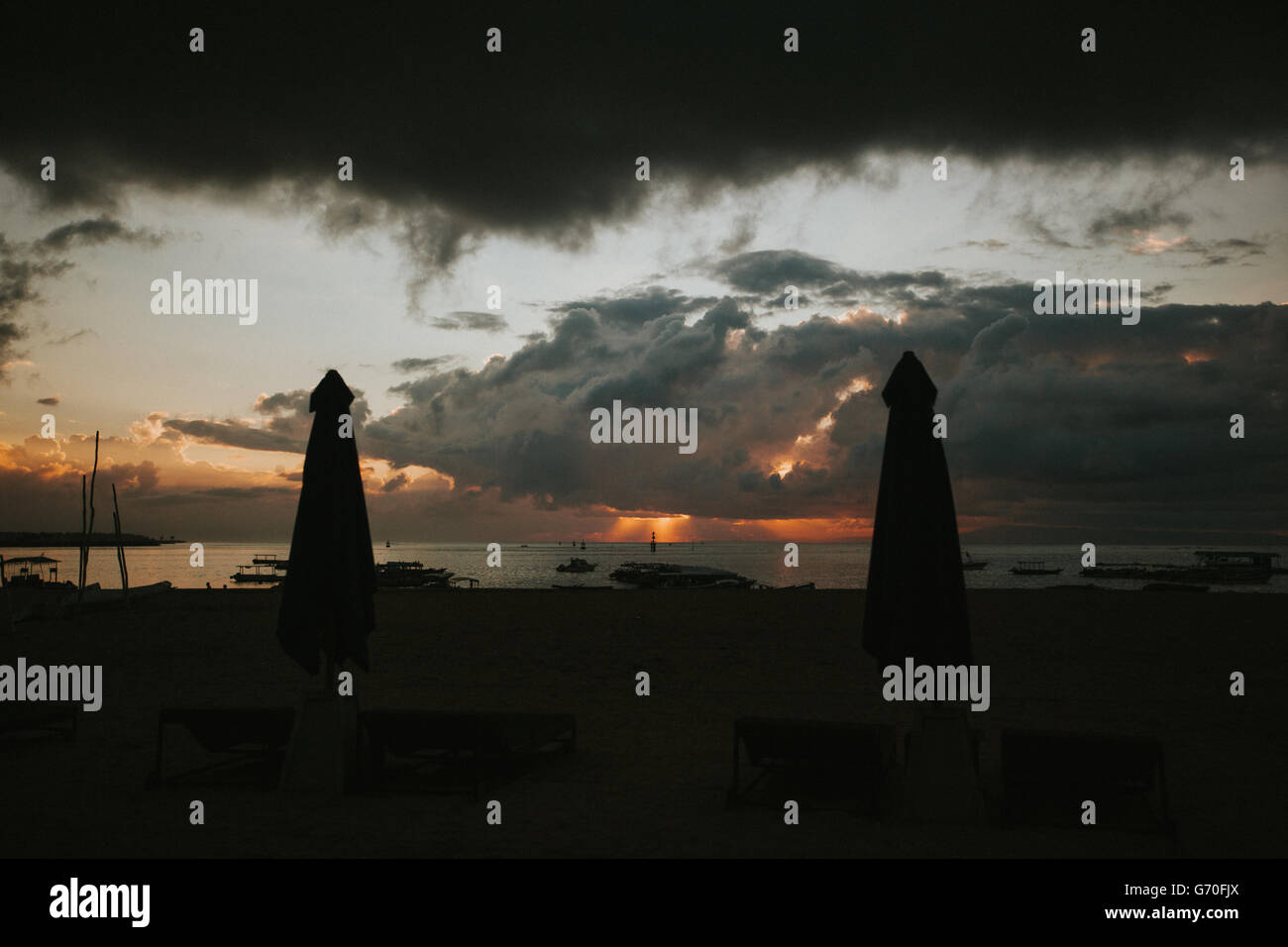 Sunrise in Bali, Indonesia Stock Photo - Alamy