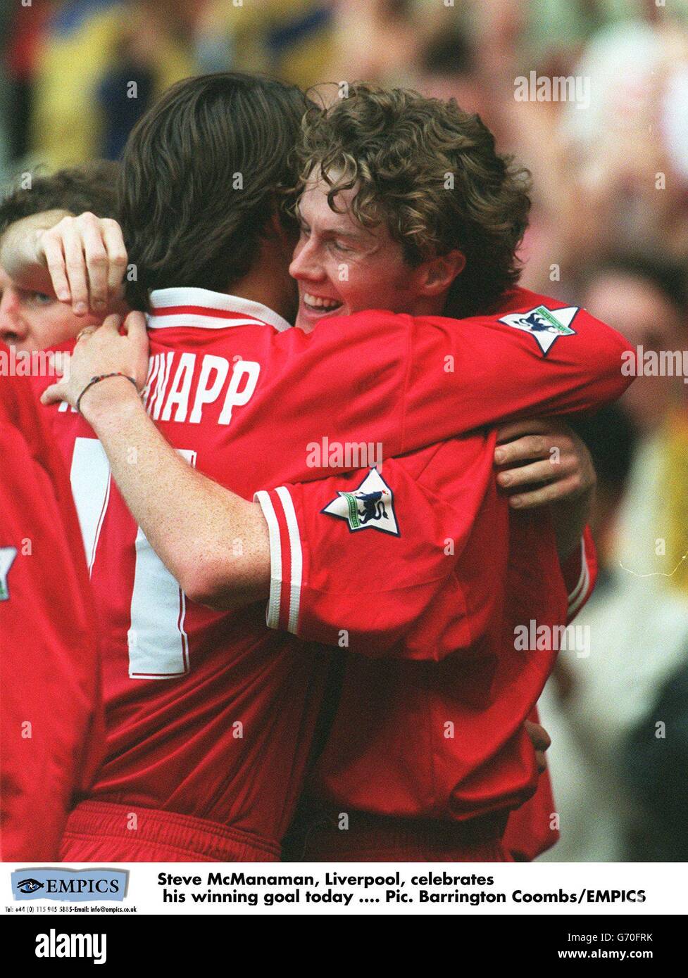 Steve mcmanaman celebrates hi-res stock photography and images - Alamy