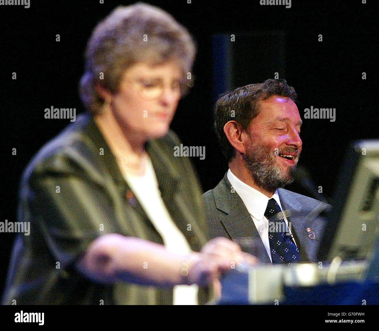 David Blunkett Police Federation Conference Stock Photo - Alamy