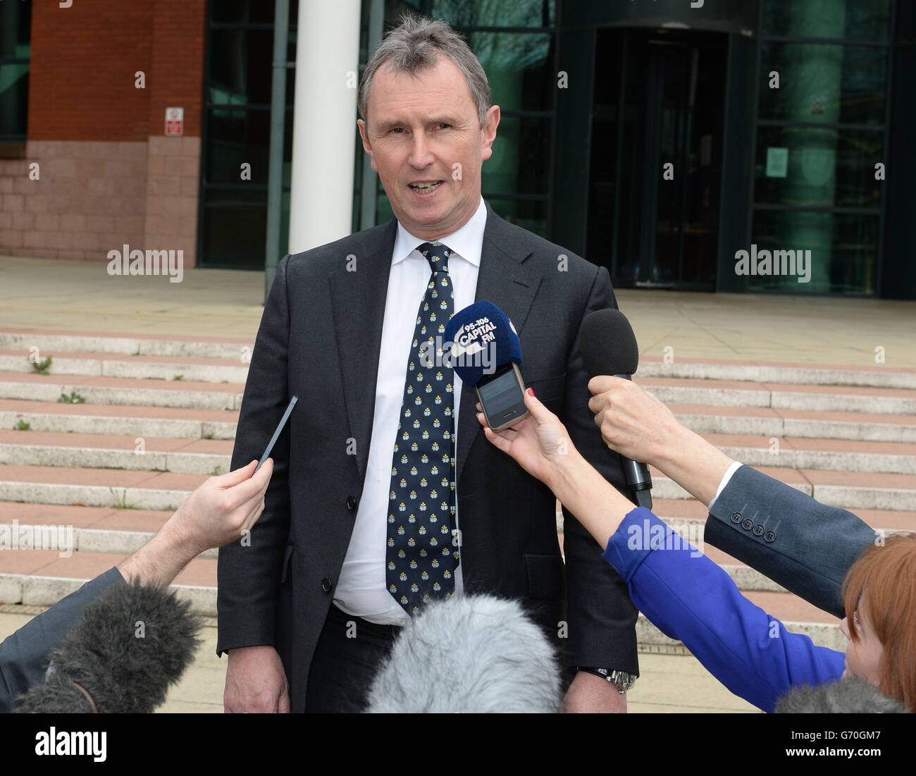 Nigel Evans court case Stock Photo - Alamy