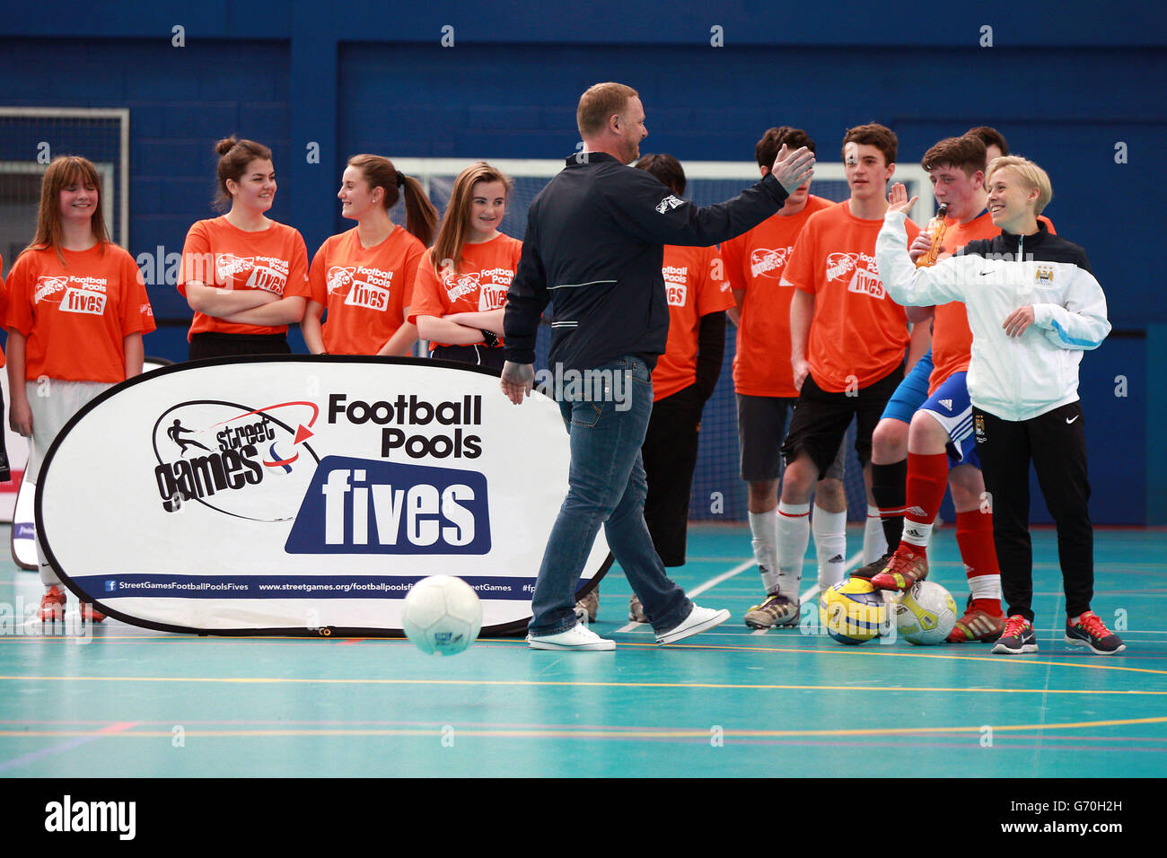 Soccer - StreetGames Football Pools Fives - Trafford Park. Former ...