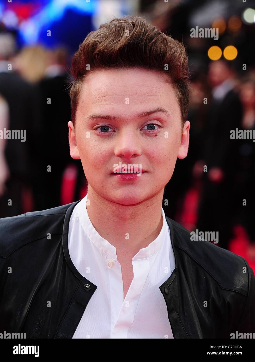 Conor maynard arriving world premiere film amazing spiderman 2 hi-res ...