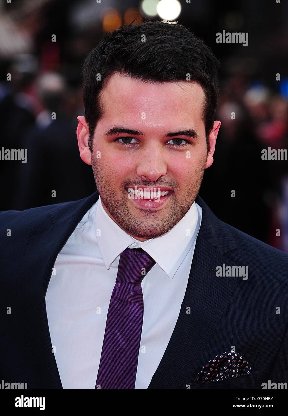 Ricky Rayment arriving for the world premiere of the film The Amazing ...