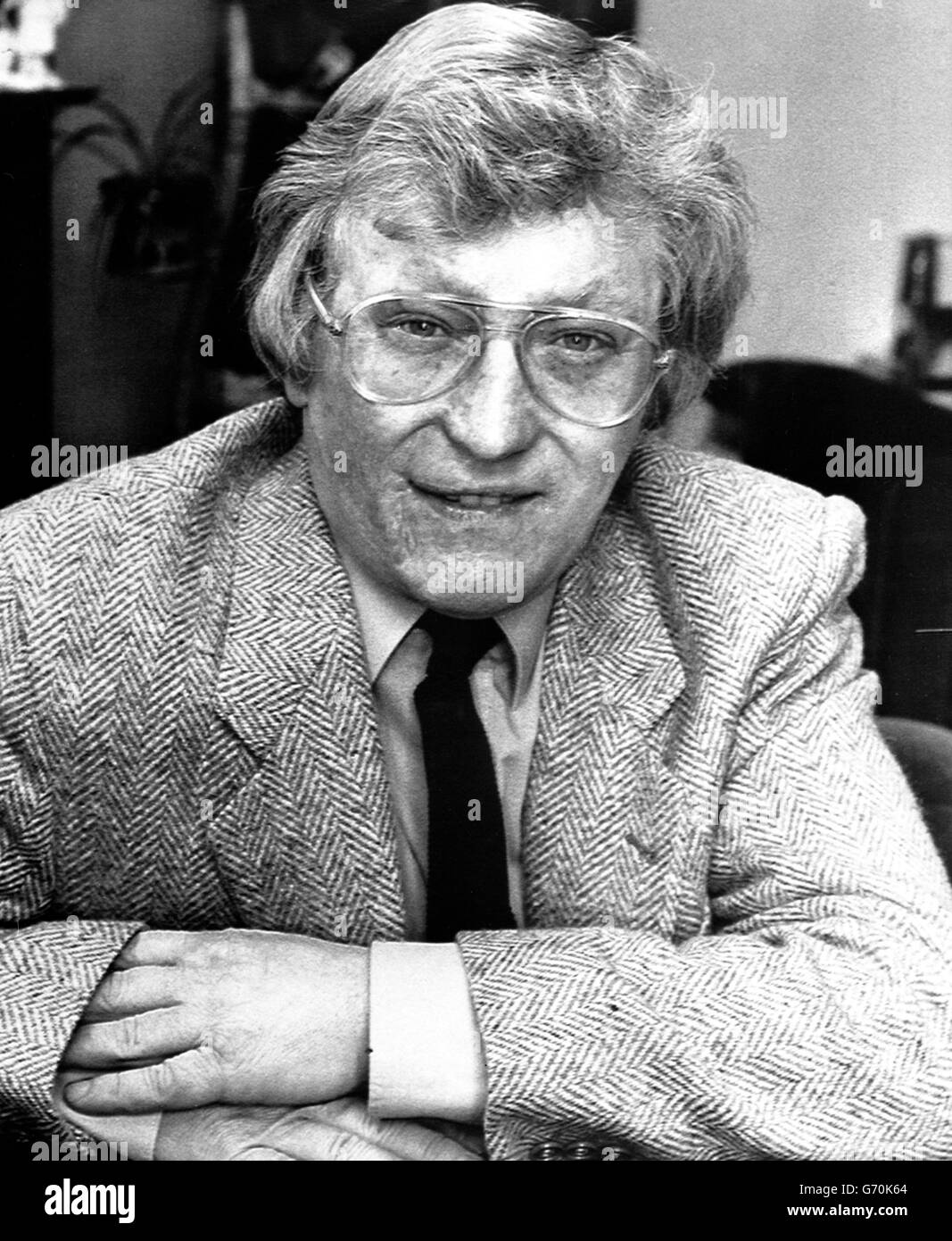 Politics - Left-Wing Labour MP for Edinburgh Leith - Ron Brown Stock ...