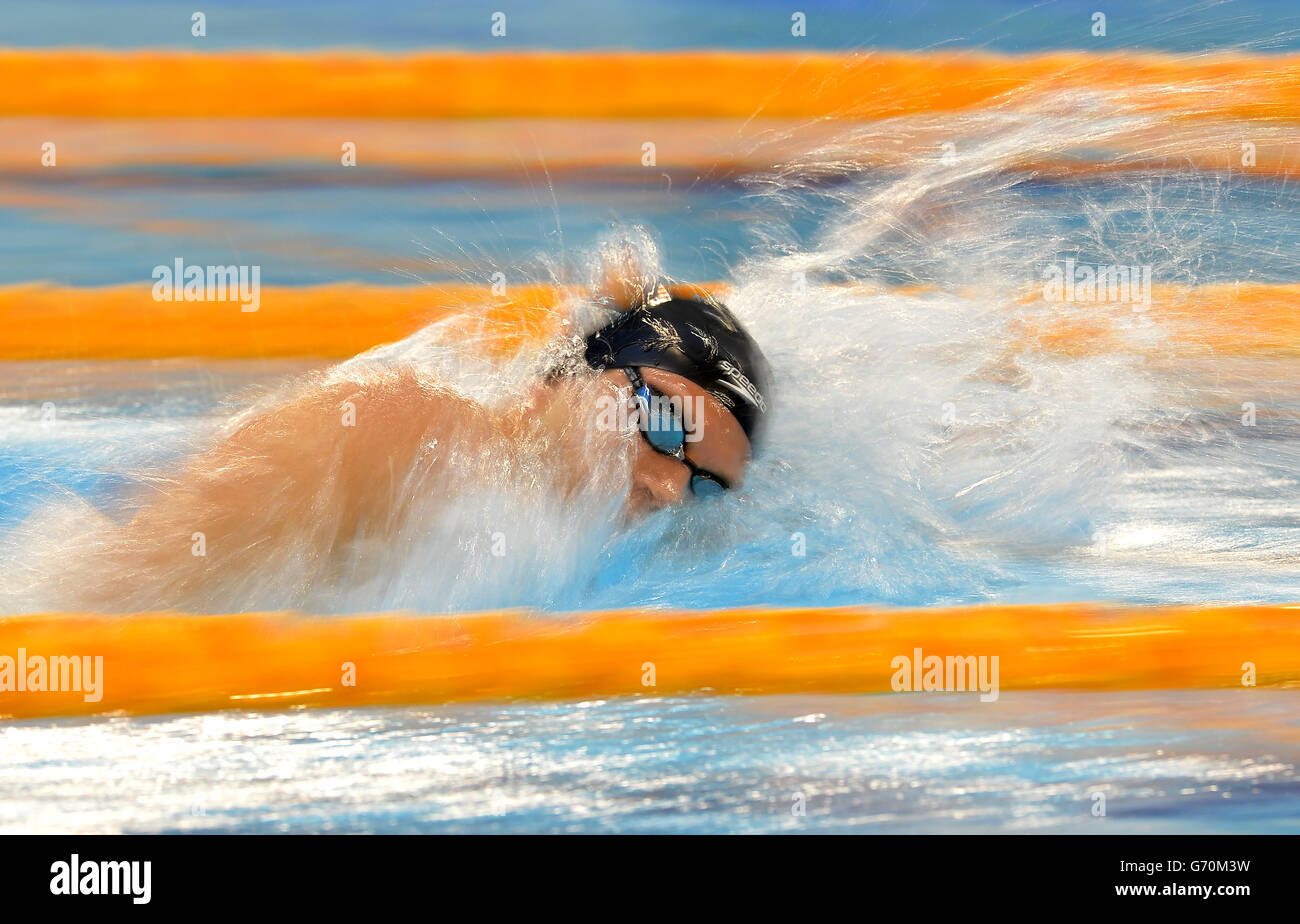 Daniel Fogg Competing in the Mens Open 1500m Freestyle Final during the ...