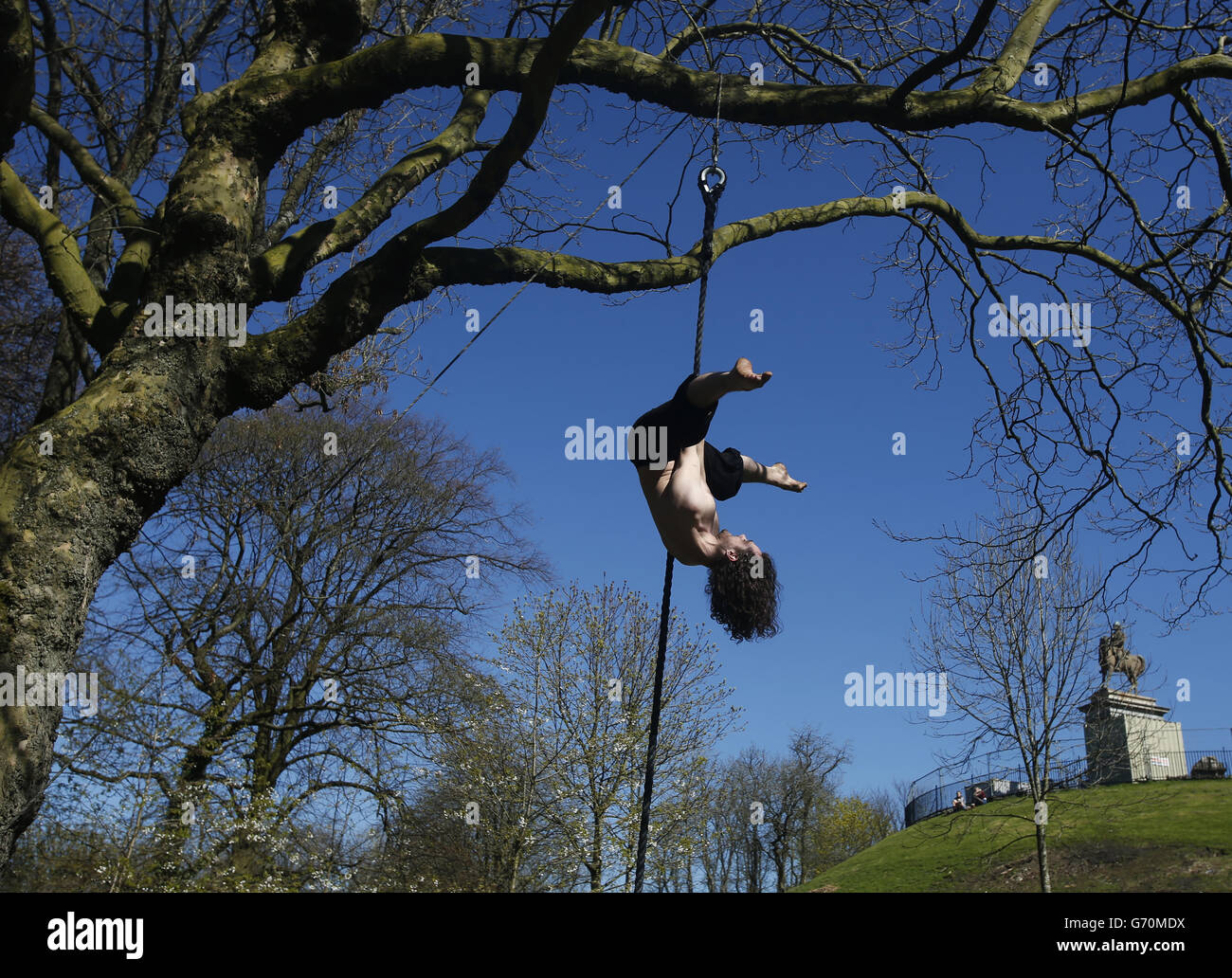 Spring weather April 18th Stock Photo - Alamy