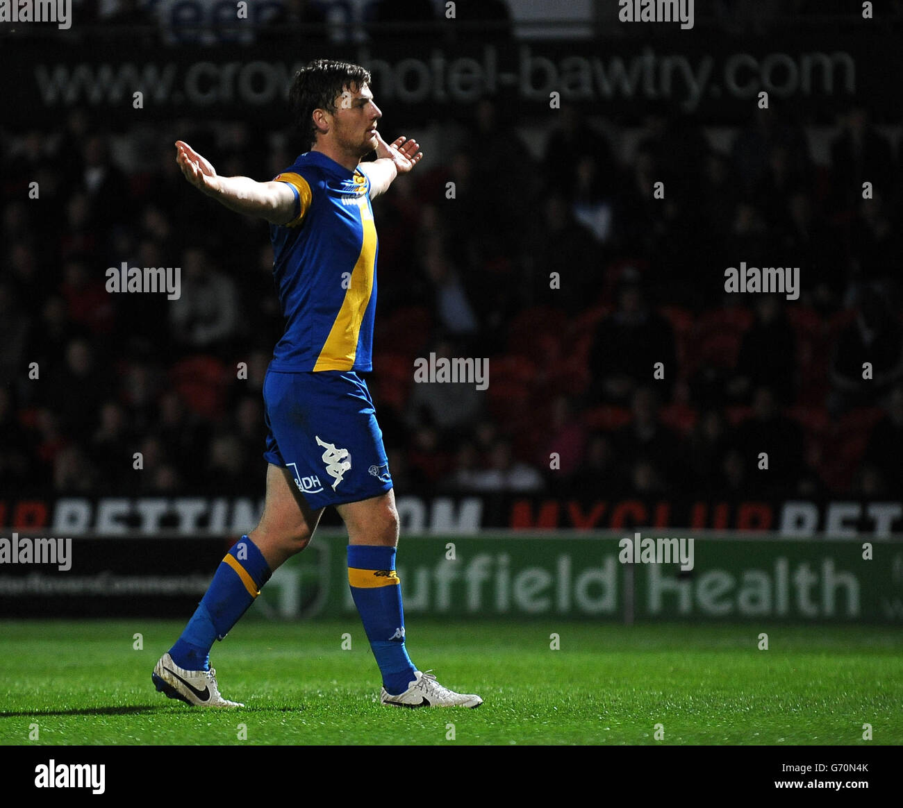 Derby County's Chris Martin celebrates after scoring his sides second ...