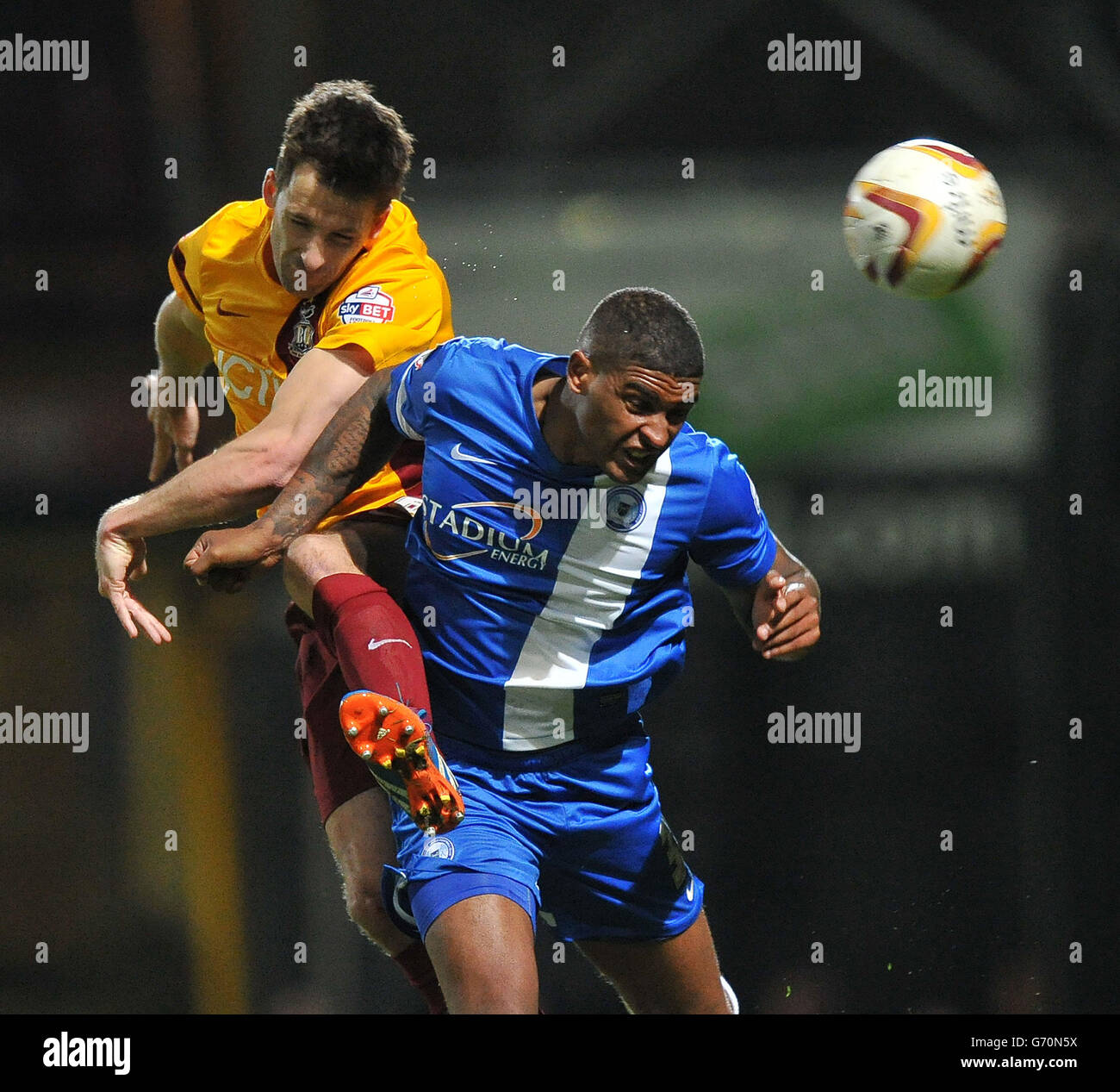 Peterborough uniteds adam drury hi-res stock photography and images - Alamy