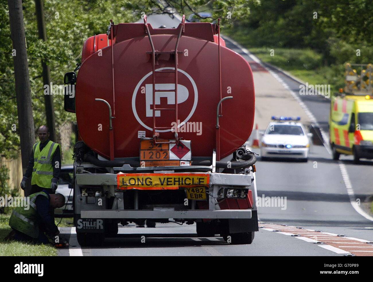 A66 Coach Crash Stock Photo - Alamy
