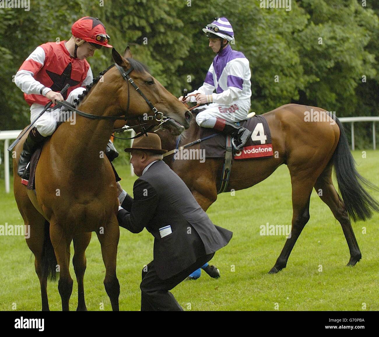 Racing From Epsom Stock Photo - Alamy
