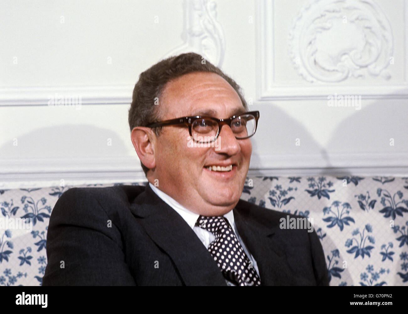 Politics - Dr Henry Kissinger - American Embassy, London Stock Photo ...