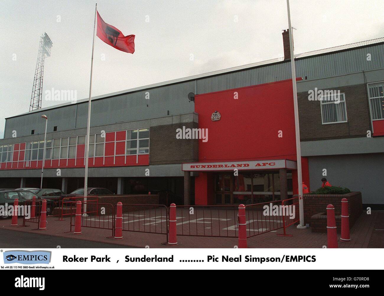 Football Grounds. Roker Park, Sunderland Stock Photo - Alamy