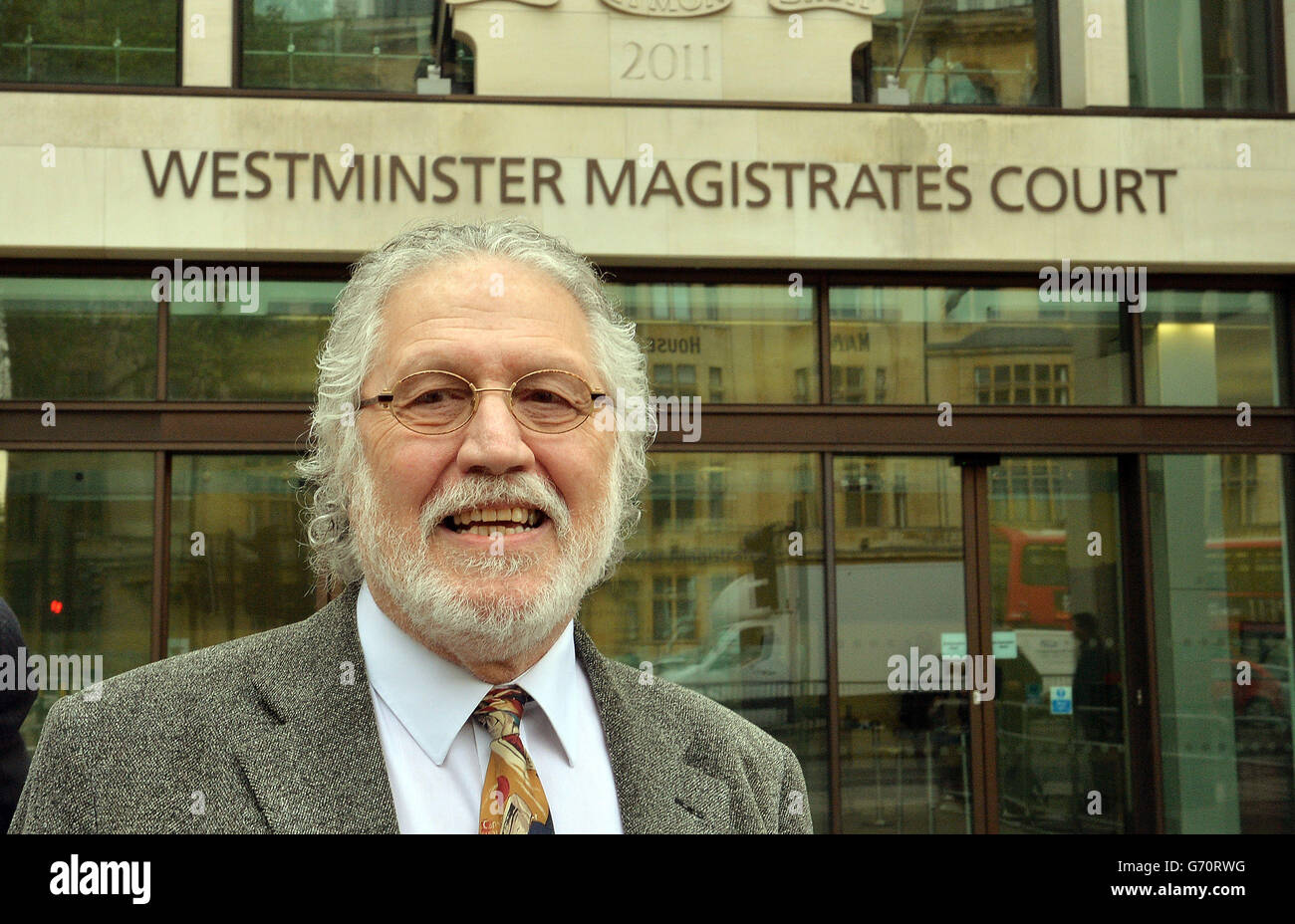 Dave Lee Travis court case Stock Photo - Alamy