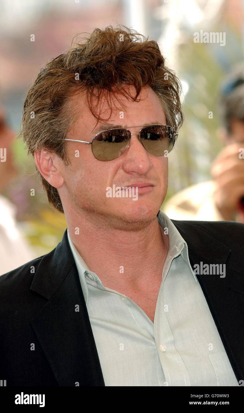Showbiz film cinema celebrity cannes04 actor aviator sunglasses sean ...