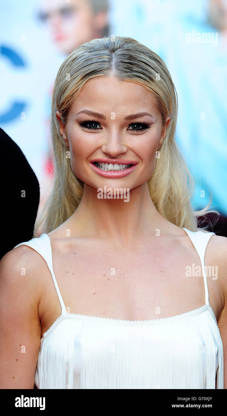 Emma Rigby attending the premiere of Plastic at the Odeon West End ...