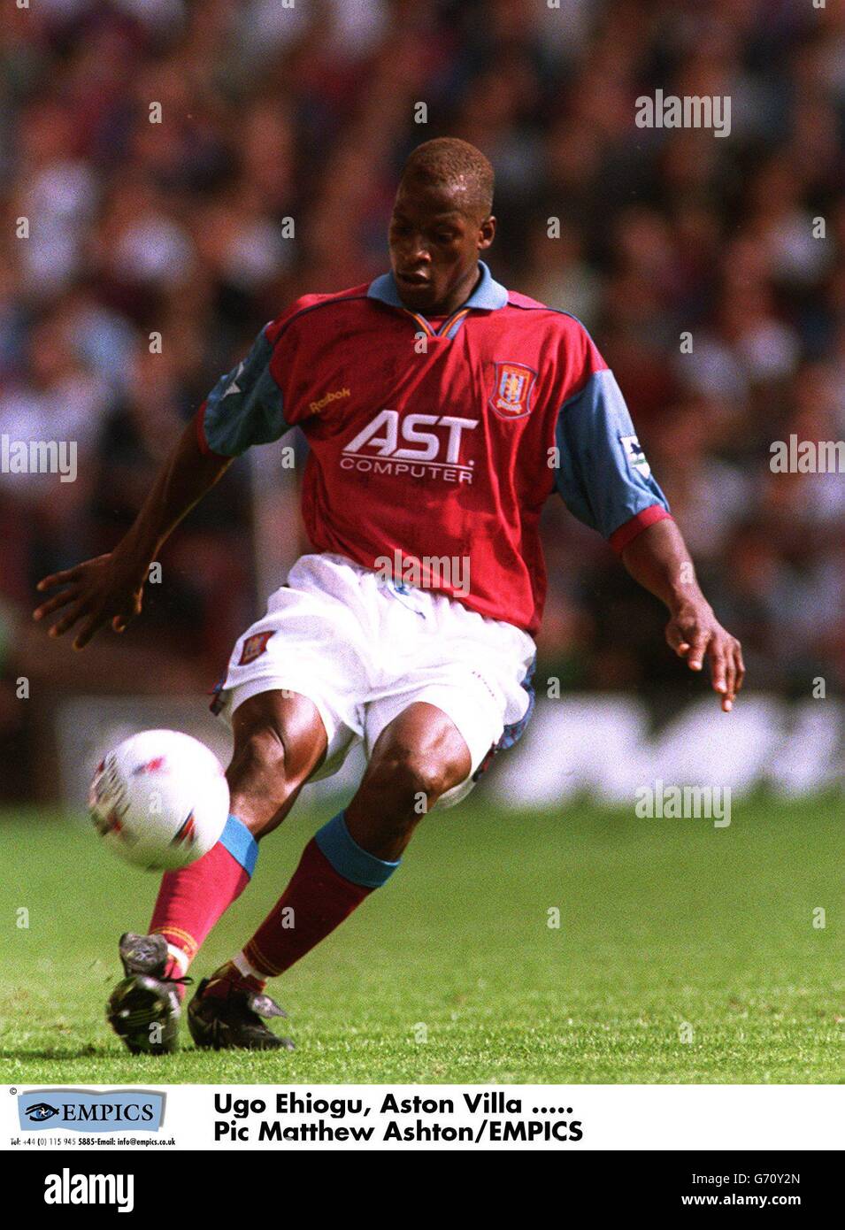 Soccer - Carling Premier League ... Aston Villa vs Arsenal Stock Photo ...