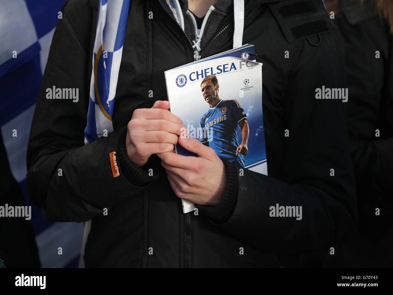 Chelsea programme hi-res stock photography and images - Alamy