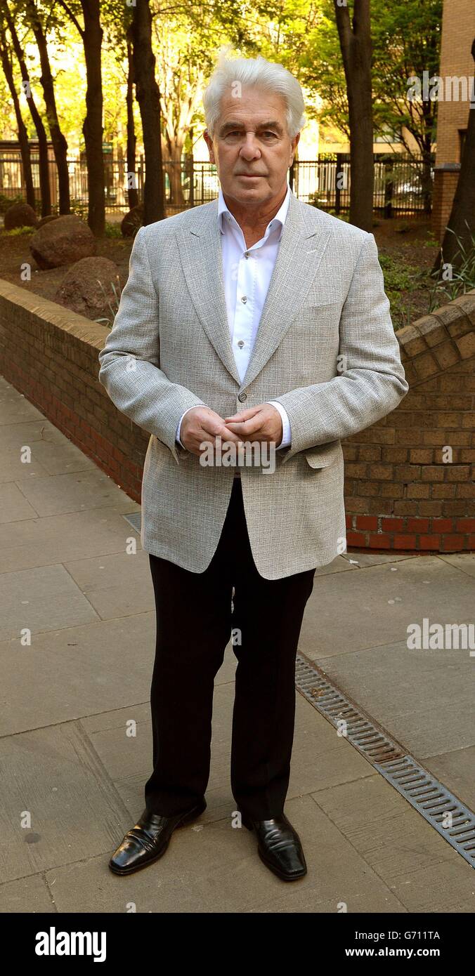 Max Clifford court case Stock Photo - Alamy