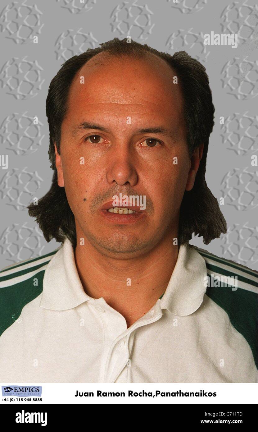 Juan Ramon Rocha Coach,PanathanaikosrRESTRICTED SYNDICATION OF UCL ...