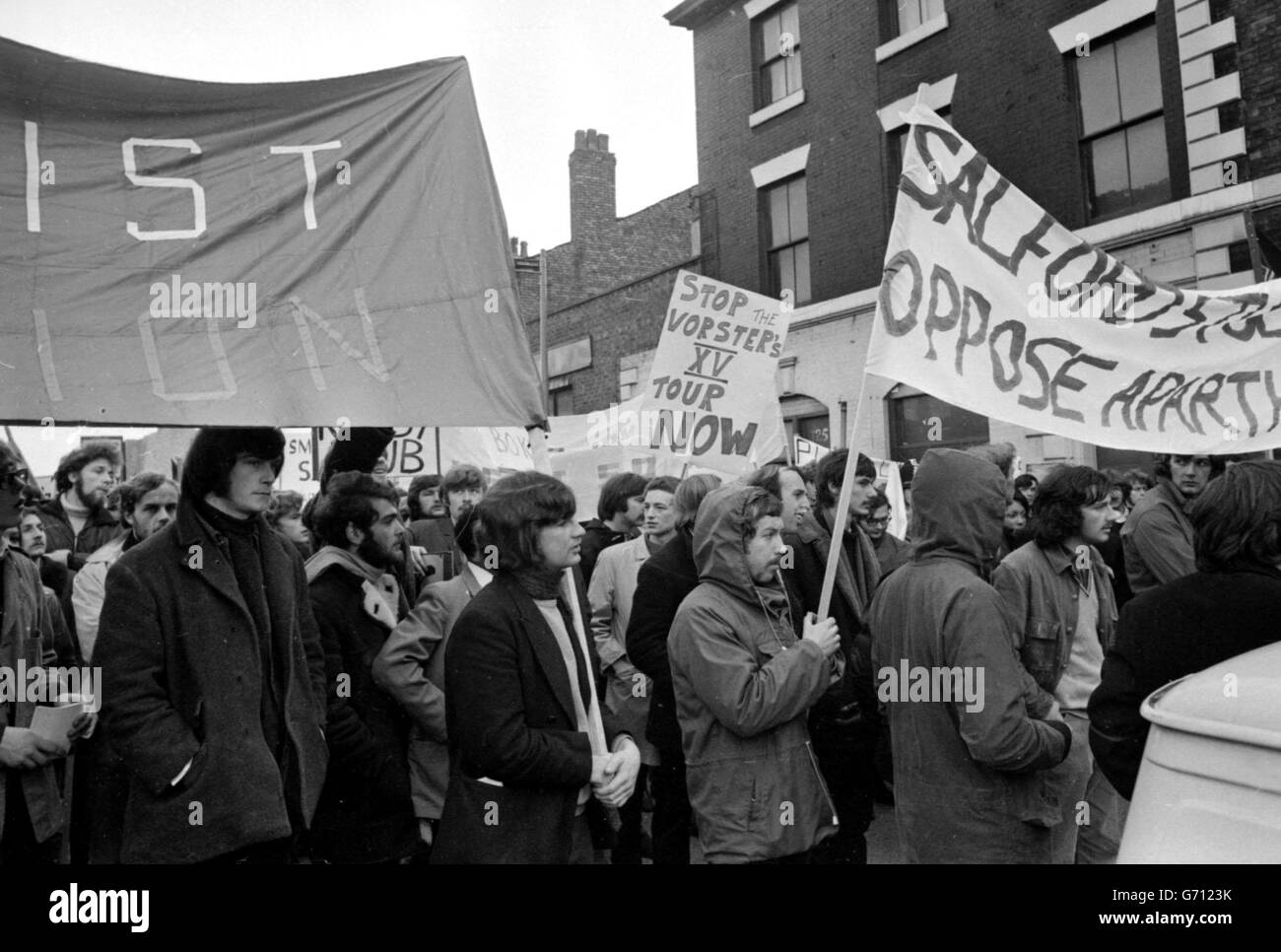 Union slogans Black and White Stock Photos & Images - Alamy
