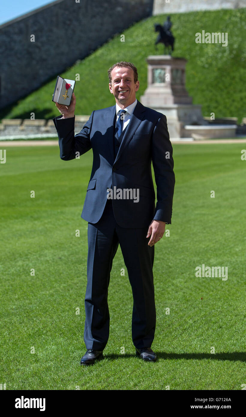 Professor Gregory Whyte with his Officer of the Order of the British ...