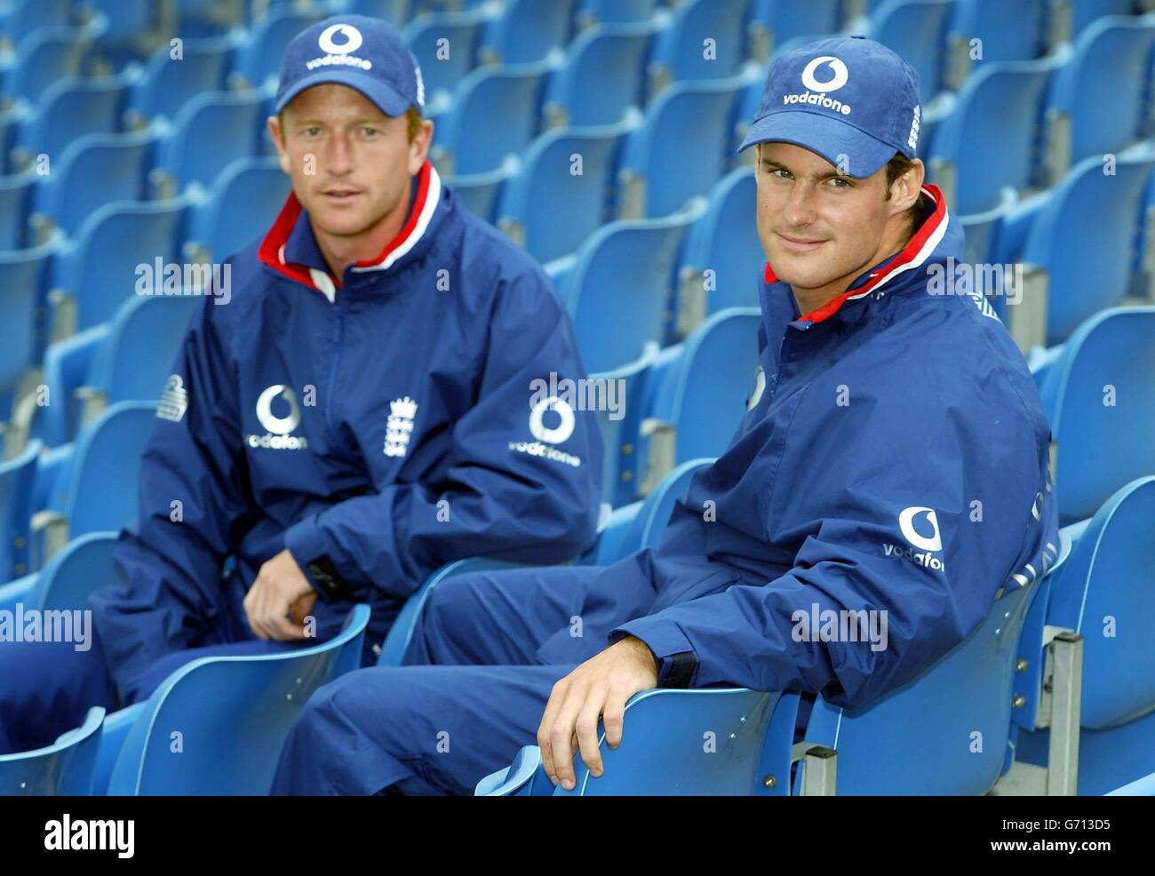 Andrew Strauss and Paul Collingwood at Headingley. England's Andrew ...