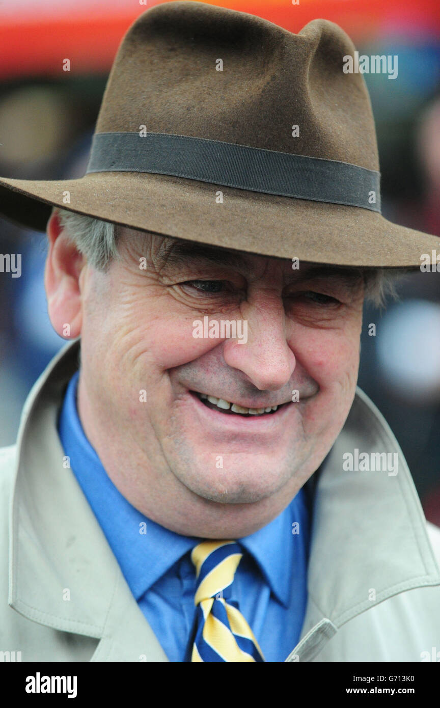 Trainer Noel Meade after Jockey Paul Carberry rode Road to Riches to ...