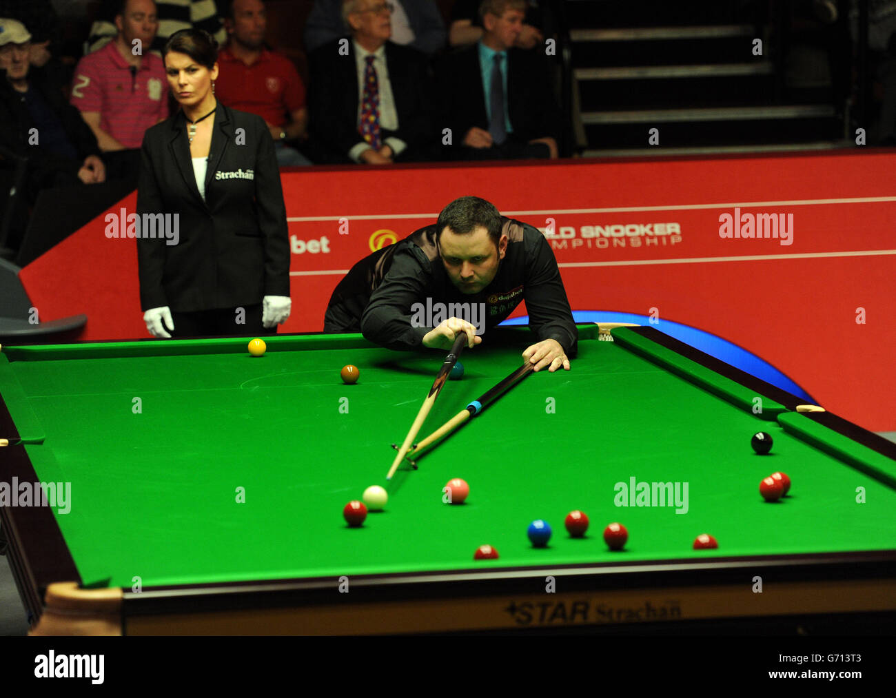 Table in crucible dafabet world snooker championships crucible hi-res ...