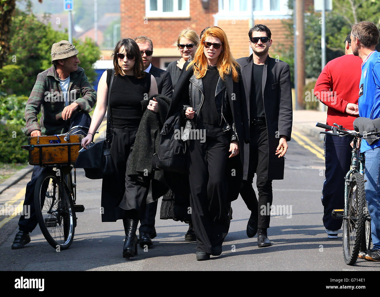 Peaches Geldof death Stock Photo - Alamy