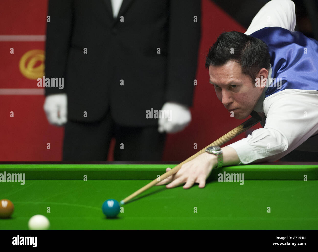 Snooker action dominic dale hi-res stock photography and images - Alamy