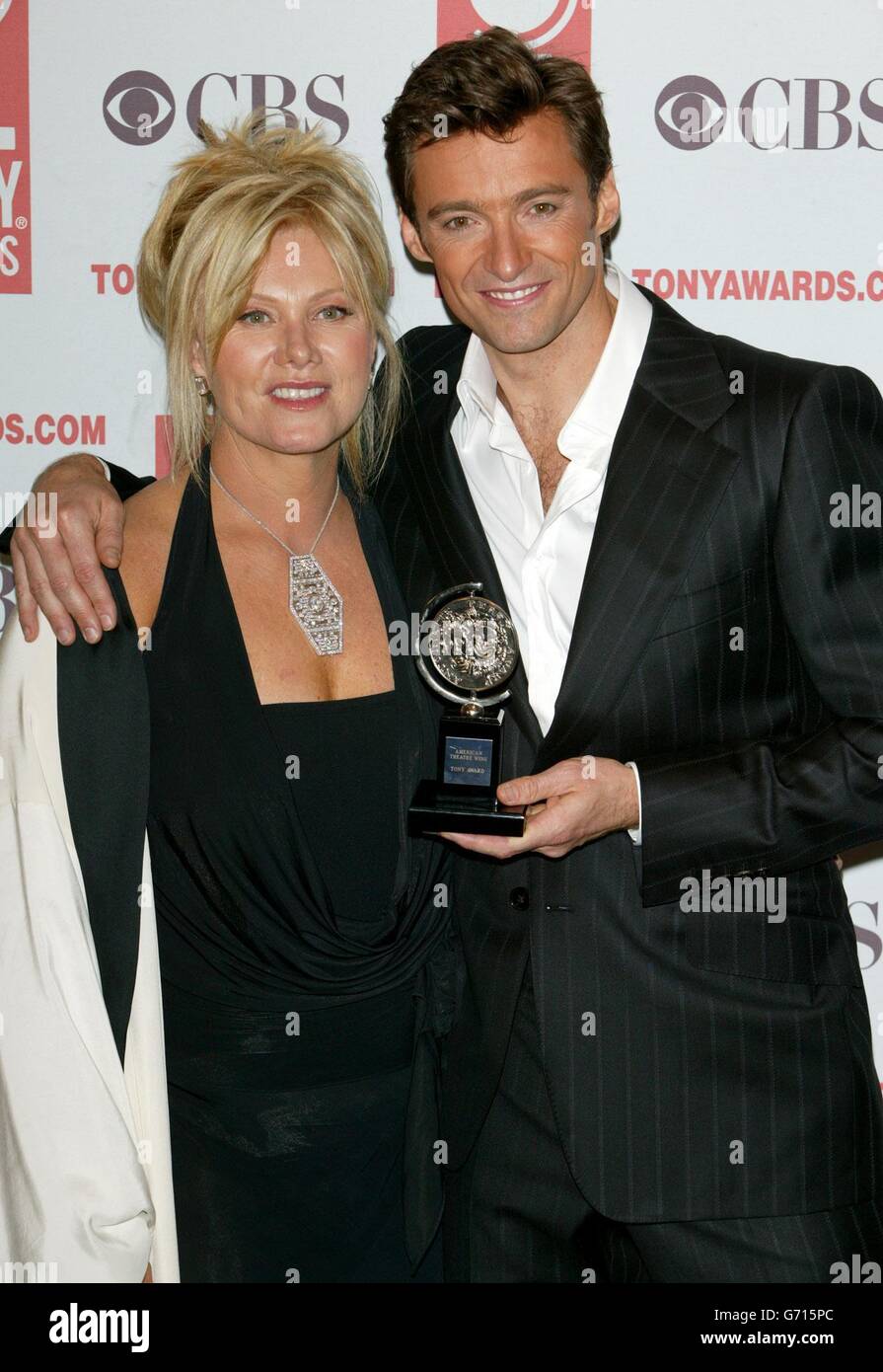 Hugh Jackman The Tony Awards 2004 Stock Photo - Alamy