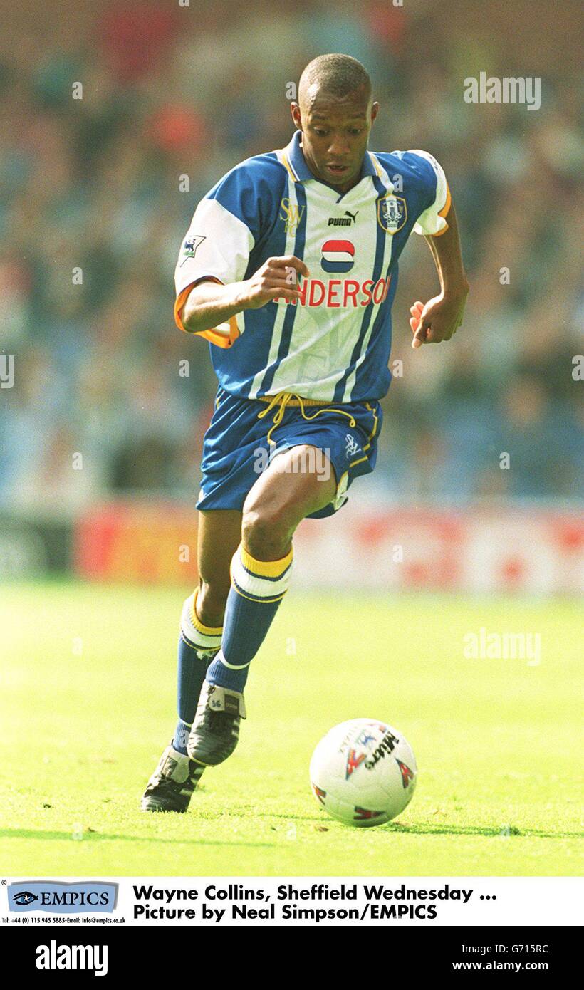 Wayne Collins, Sheffield Wednesday ... Picture by Neal Simpson/EMPICS ...