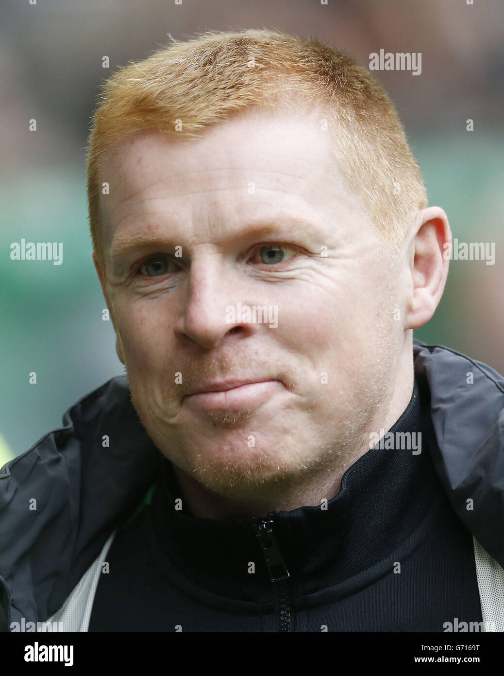 Celtic Manager Neil Lennon during the Scottish Premier League match at ...