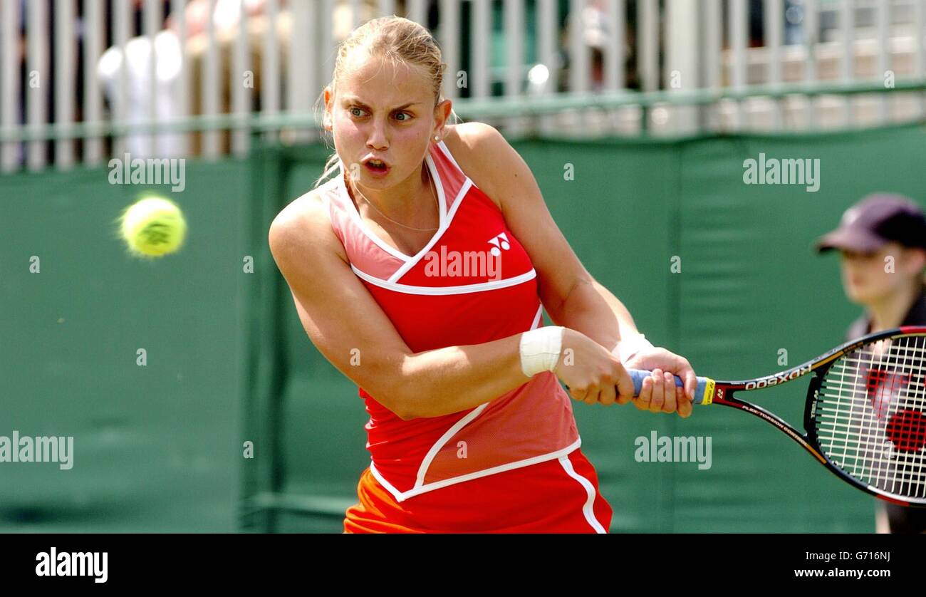 The DFS Classic in Birmingham. No 5 seed Jelena Dokic on her way to ...