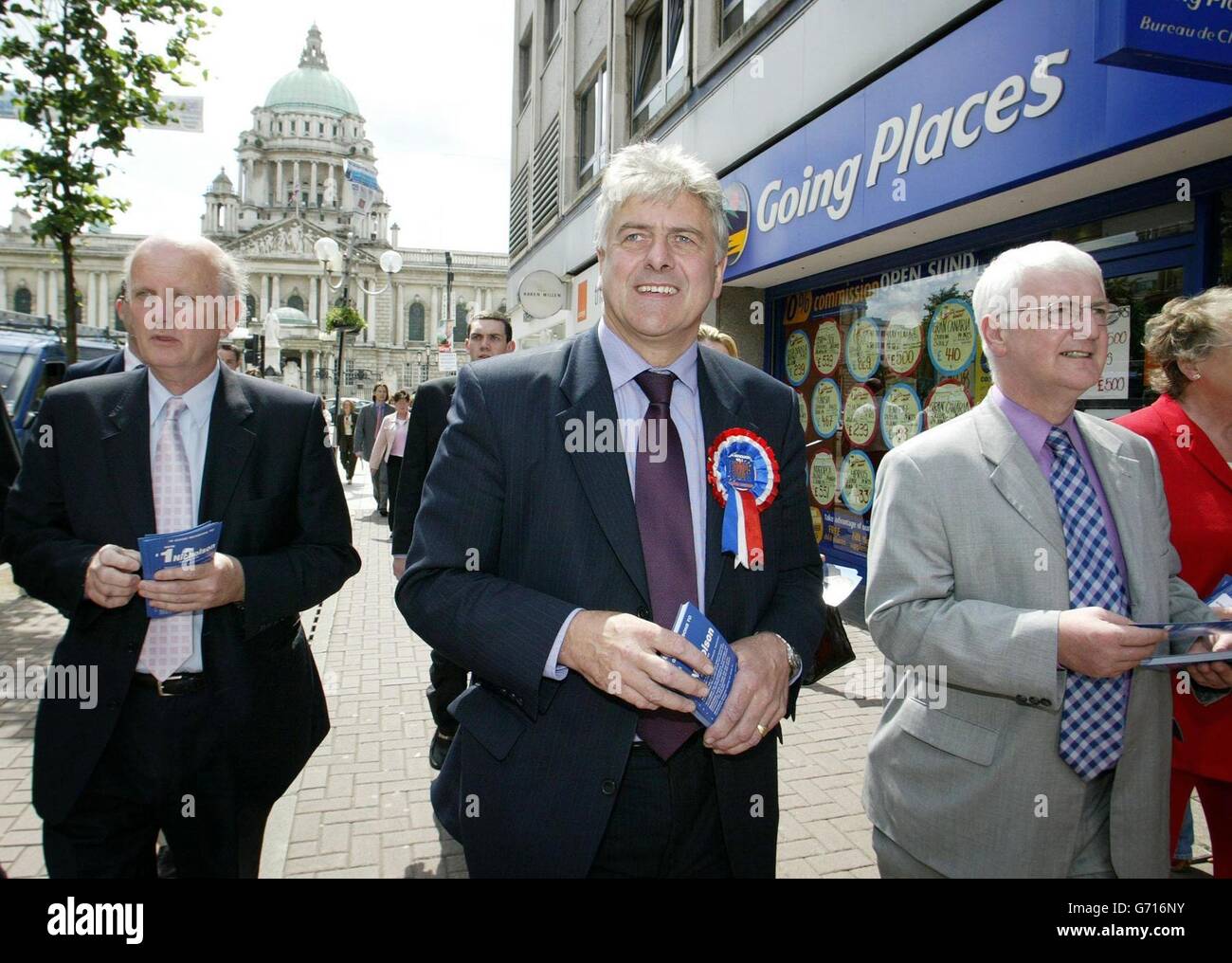 Jim Nicholson - Euro Elections Stock Photo - Alamy