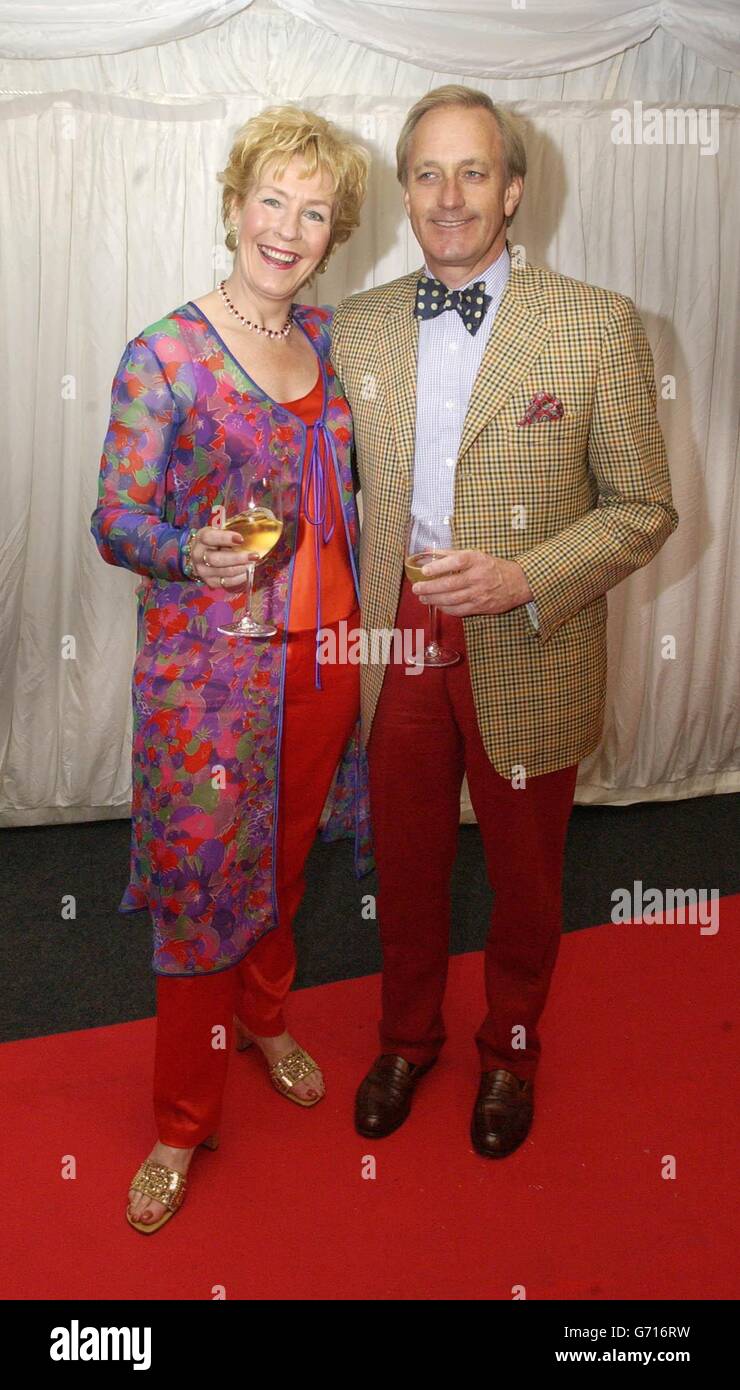Christine and Neil Hamilton 'Hell's Kitchen' Stock Photo - Alamy
