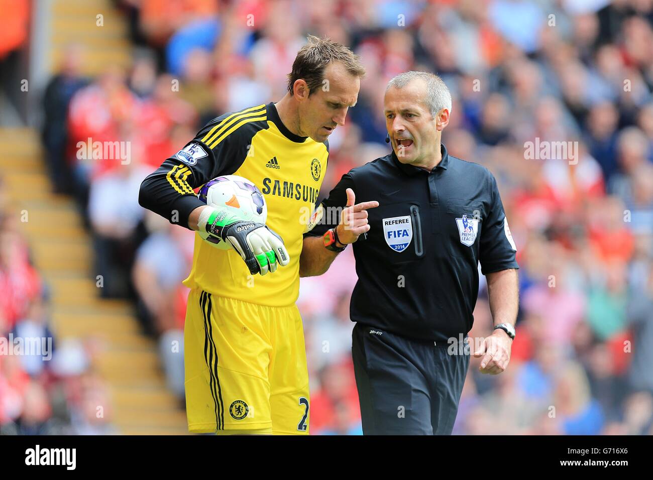 Chelsea goalkeeper mark schwarzer hi-res stock photography and images ...