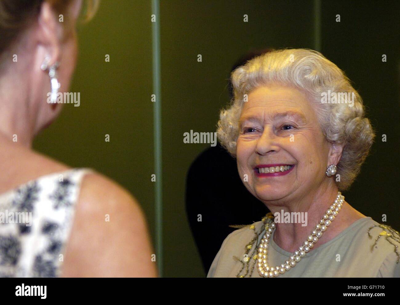 Queen Elizabeth II London Symphony Orchestra Stock Photo - Alamy