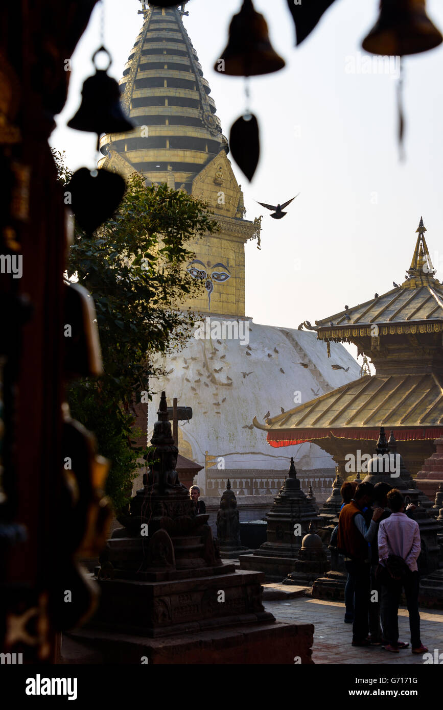 Swayambhu stupa nepal kathmandu hi-res stock photography and images - Alamy