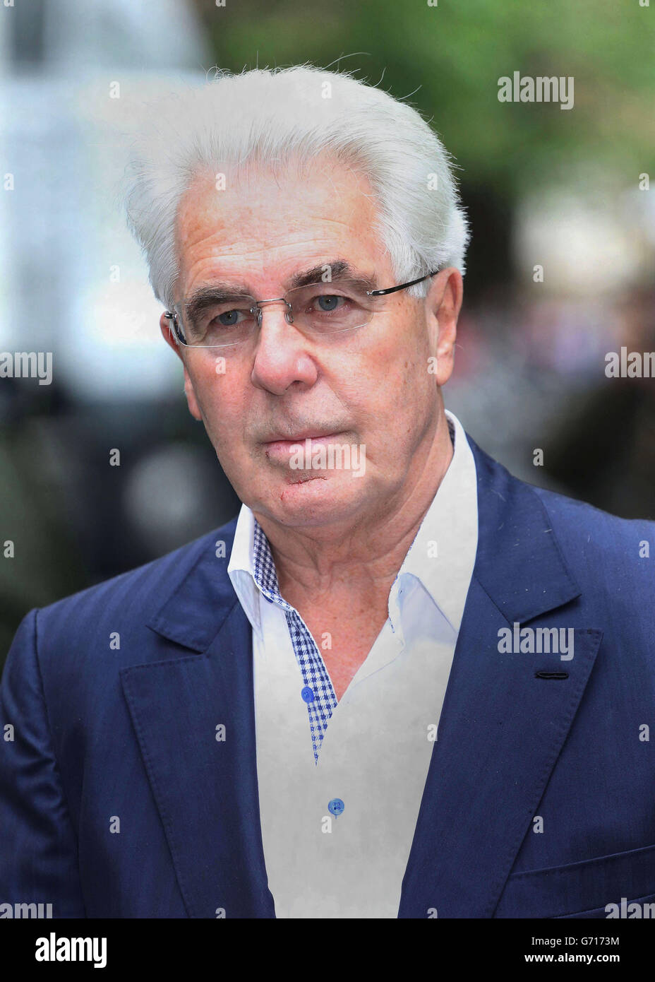 Publicist Max Clifford, 70, from Hersham in Surrey, arrives at ...