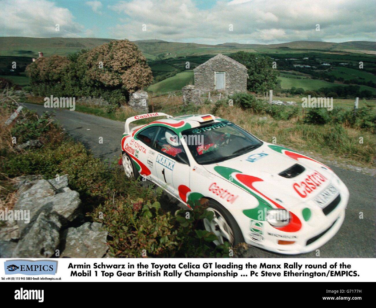 British Rally Championship Stock Photo - Alamy