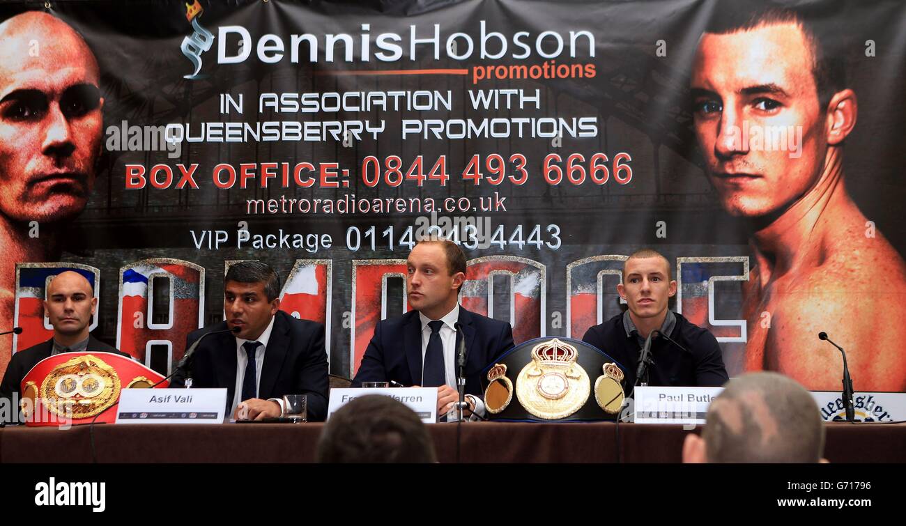 Boxing - IBF Bantamweight Title Fight - Stuart Hall v Paul Butler ...